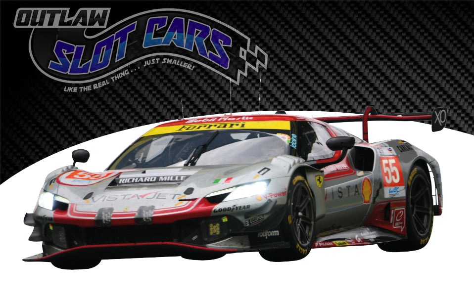 Carrera 20027812 Ferrari 296 GT3 "Vista AF Corse, No.55" FIA WEC 2024 – Outlaw Slot Cars